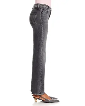MOTHER The Kick It Mid Rise Jeans