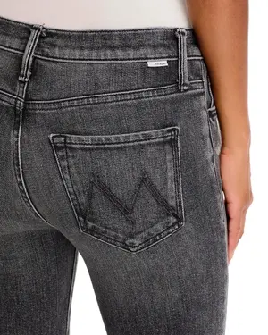MOTHER The Kick It Mid Rise Jeans