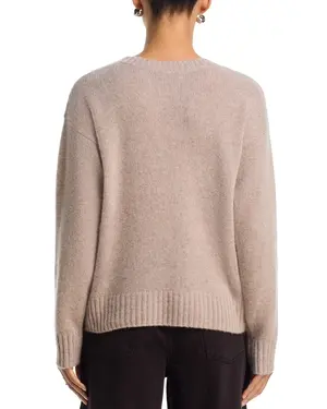 Aqua Cashmere Sunrise Skiier Crewneck Sweater Exclusive