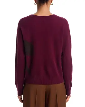 Aqua Cashmere 100% Cashmere Crewneck Sweater Exclusive
