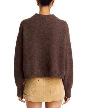 FRAME The Wool & Cashmere Fleck Cardigan