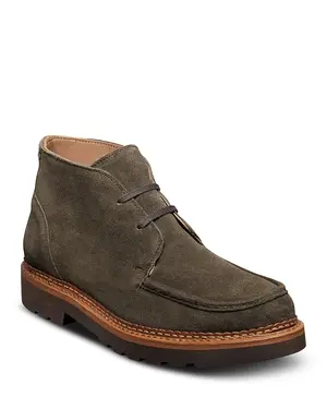 Allen Edmonds Cameron Suede Chukka Boots - Olive