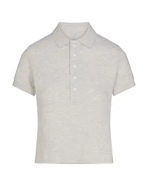 SKIMS Worn In Cotton Jersey Polo Shirt