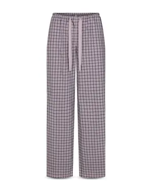 SKIMS Cotton Poplin Sleep Pants - Iris Mica