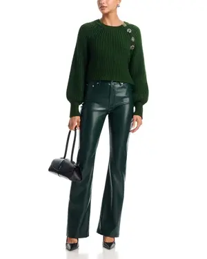 Cinq À Sept Keren Baroque Embellished Sweater