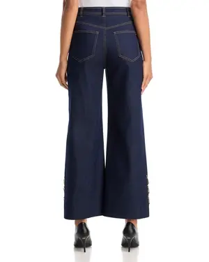 Cinq À Sept Blake High Rise Straight Jeans
