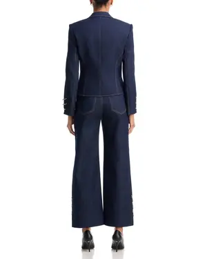 Cinq À Sept Blake High Rise Straight Jeans