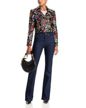 Cinq À Sept Genevive Floral Embroidered Jacket