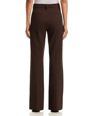 FRAME Shrunken Pocket Flared Pants - Americano