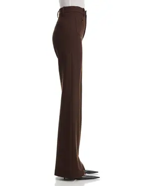 FRAME Shrunken Pocket Flared Pants - Americano