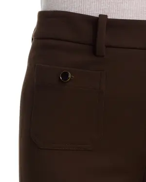 FRAME Shrunken Pocket Flared Pants - Americano