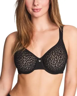 Wacoal High Bar Underwire Bra - Black