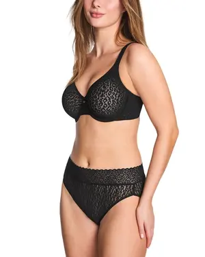 Wacoal High Bar Underwire Bra - Black