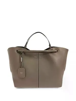 Max Mara Leather Shopper - Neutrals