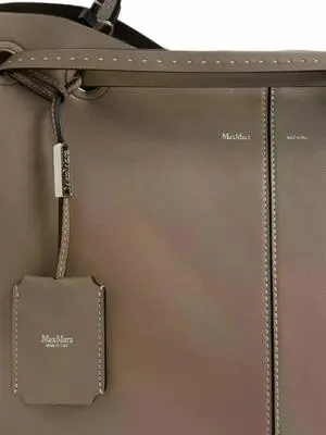 Max Mara Leather Shopper - Neutrals