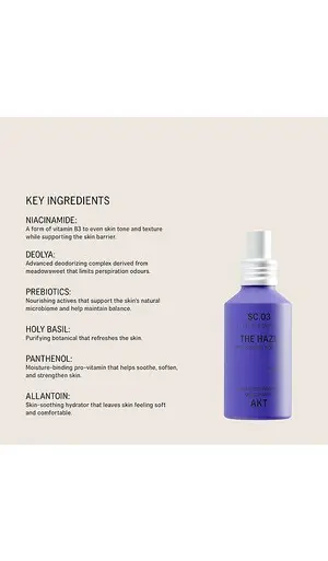 AKT LONDON The Haze Deodorizing Body Mist Sc.03 The Onsen