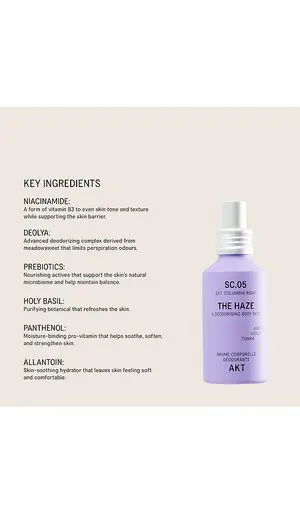 AKT LONDON The Haze Deodorizing Body Mist Sc.05 Columbia Road