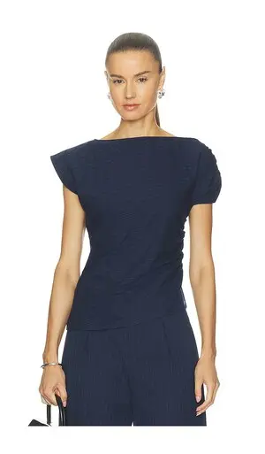 Amanda Uprichard Elroy Top - Navy
