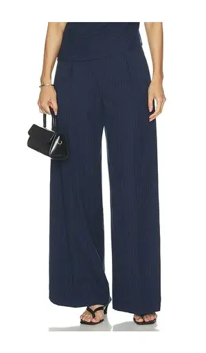 Amanda Uprichard Noho Pants - Navy