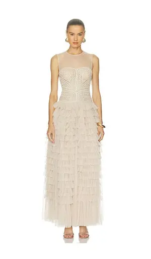 Ulla Johnson Crochet & Tulle Gown
