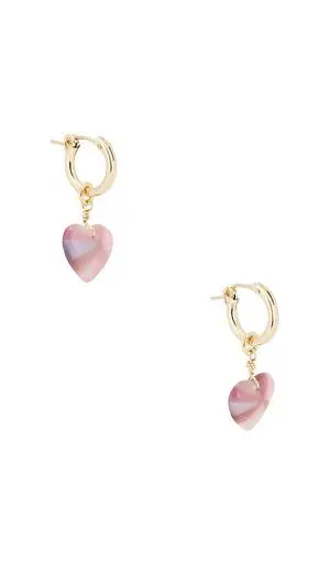 Brinker & Eliza Muse Earrings In Purple