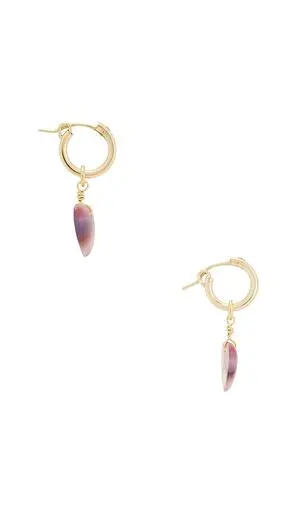 Brinker & Eliza Muse Earrings In Purple