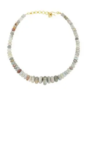 Brinker & Eliza Blue Lagoon Necklace In Teal - Amazonite