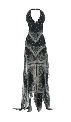 HAELO Split Bandana Dress