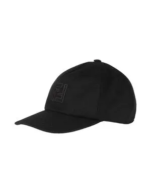 Fendi Wool Cashmere Baseball Cap