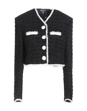 Balmain Tweed Single-breasted Jacket