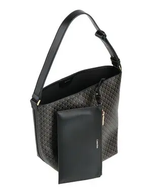 Calvin Klein Recycled Polyester And Polyurethane Shoulder Bag - Black