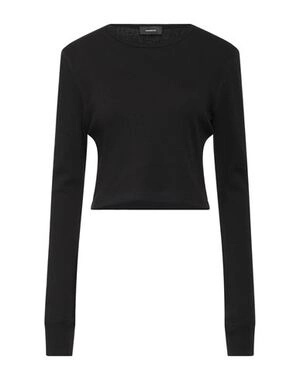 Wardrobe.NYC T-shirt Size Cotton, Elastane - Black