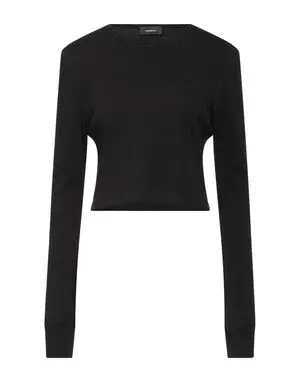 Wardrobe.NYC Cotton-blend Long Sleeve Crop Tee