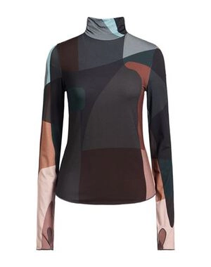 Majestic Filatures T-shirt Size Viscose, Elastane - Black