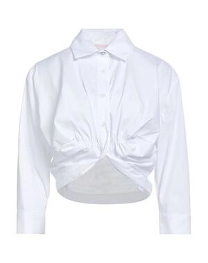 Liu Jo Cotton-blend Poplin Shirt - White
