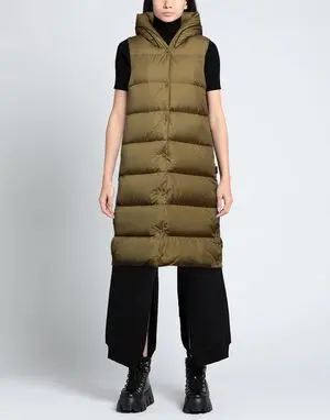Woolrich Military Polyester Puffer Vest - Green