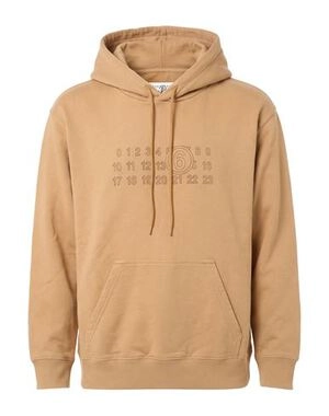 MAISON MARGIELA Sweatshirt Camel Size Cotton - Beige