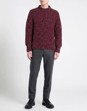 ZANONE Sweater Burgundy Size Alpaca Wool, Polyamide