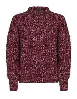 ZANONE Sweater Burgundy Size Alpaca Wool, Polyamide