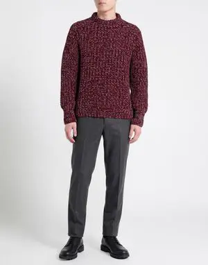 ZANONE Sweater Burgundy Size Alpaca Wool, Polyamide