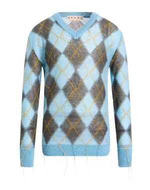 Marni Sweater Light Size Mohair Wool, Polyamide, Wool - Blue