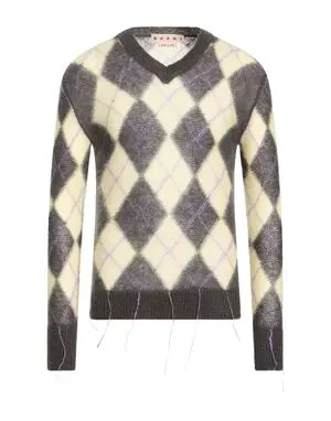 Marni Light Mohair Wool, Polyamide, Wool Sweater - Yellow