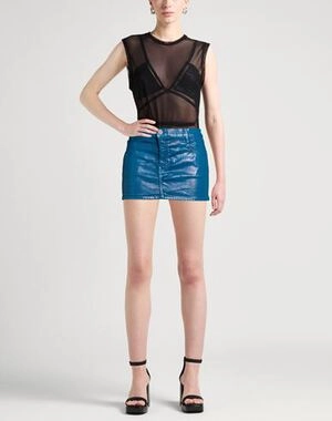 VIVIENNE WESTWOOD Cotton Elastane Denim Skirt