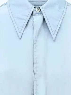 Bottega Veneta Parachute Viscose And Silk Blend Shirt