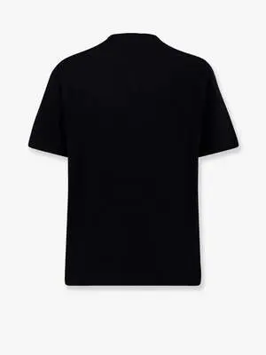 Burberry Seth Organic Cotton Blend Tshirt - Black
