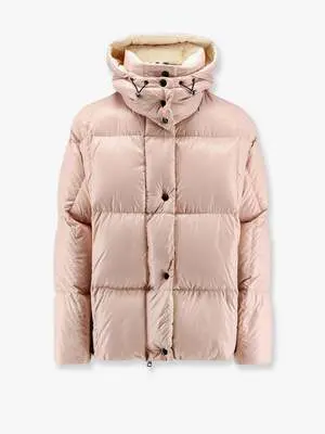 Moncler Parana Down Jacket With Contrasting Interior - Pink