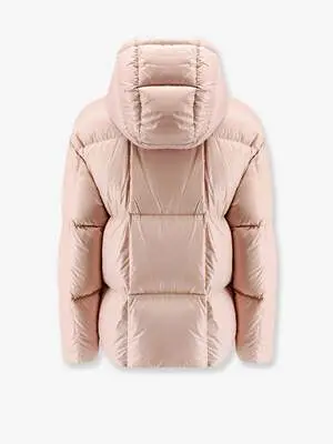 Moncler Parana Down Jacket With Contrasting Interior - Pink
