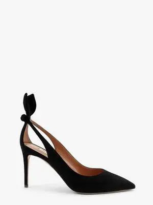 AQUAZZURA Deneuve Suede Pumps