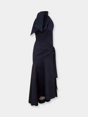 Zimmermann Valiant Long Denim Dress