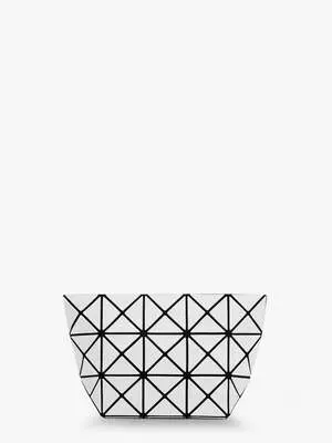 Issey Miyake Prism Pvc Pouch - White